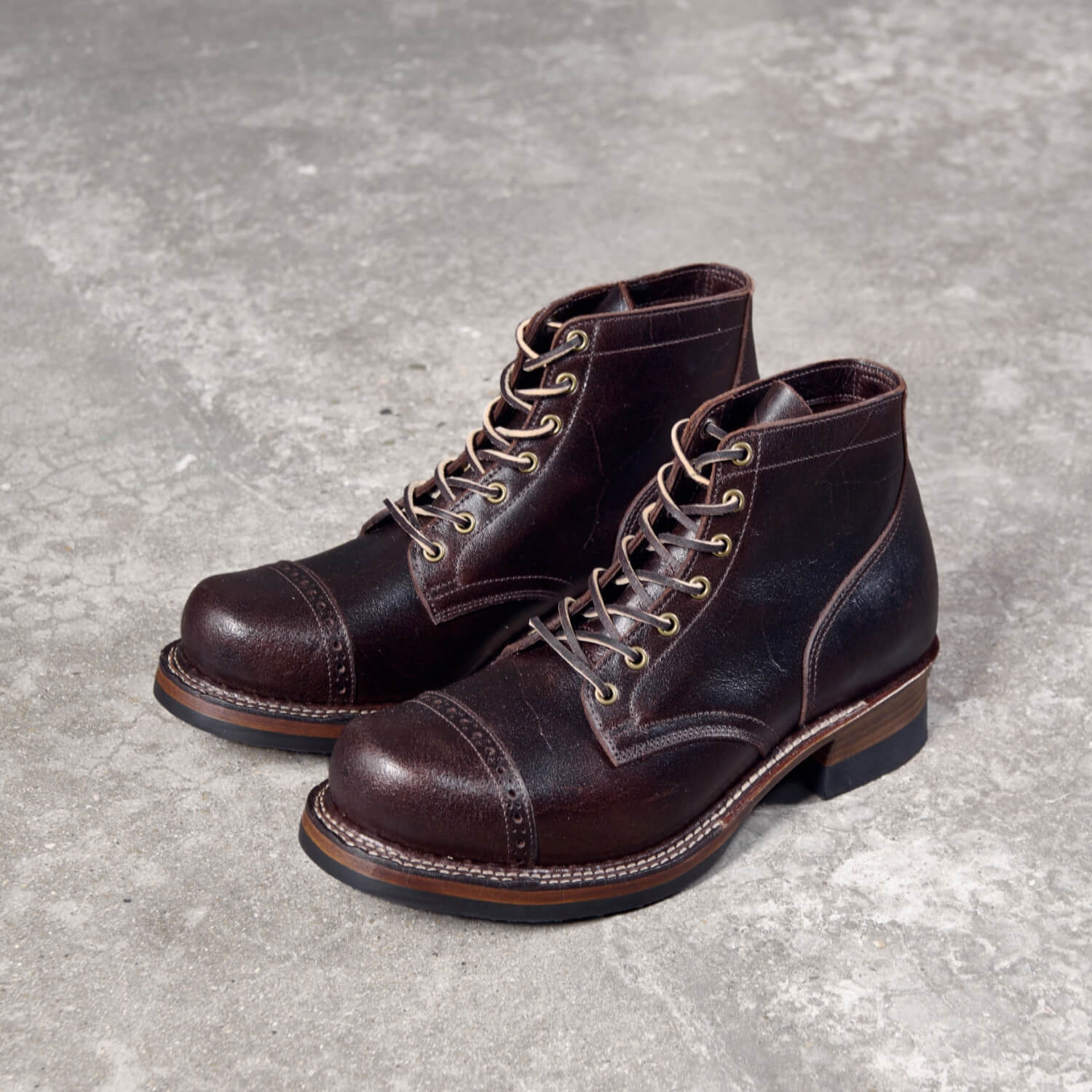 Men's Lumberjack Boots, Crazy Cow – Crush on Retro