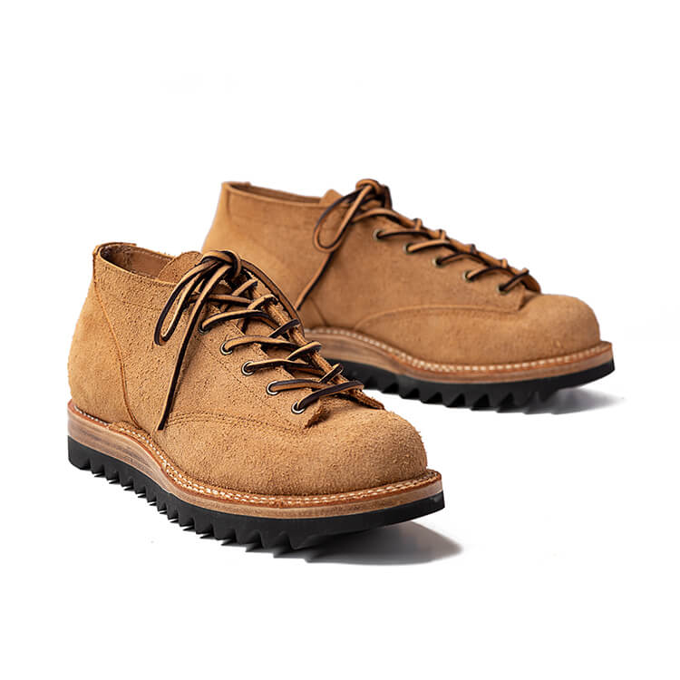 Men's Suede Monkey Boots, Ripple Sole – Crush on Retro